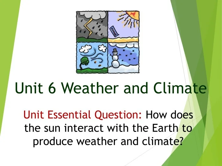 PPT - Unit 6 Weather and Climate PowerPoint Presentation, free download ...
