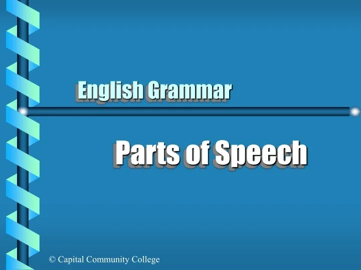 PPT - English Grammar PowerPoint Presentation, free download - ID:9304753