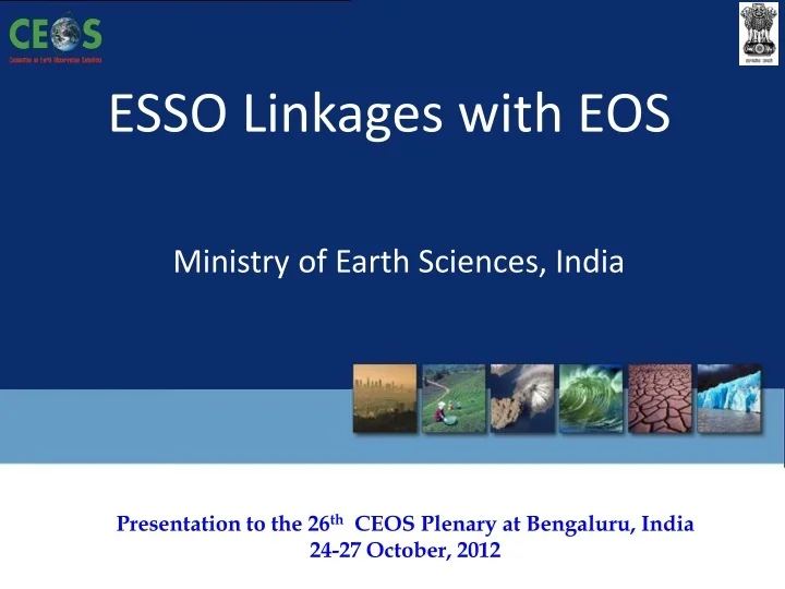 PPT - ESSO Linkages with EOS PowerPoint Presentation, free download ...