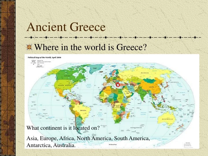 PPT - Ancient Greece PowerPoint Presentation, free download - ID:9314234