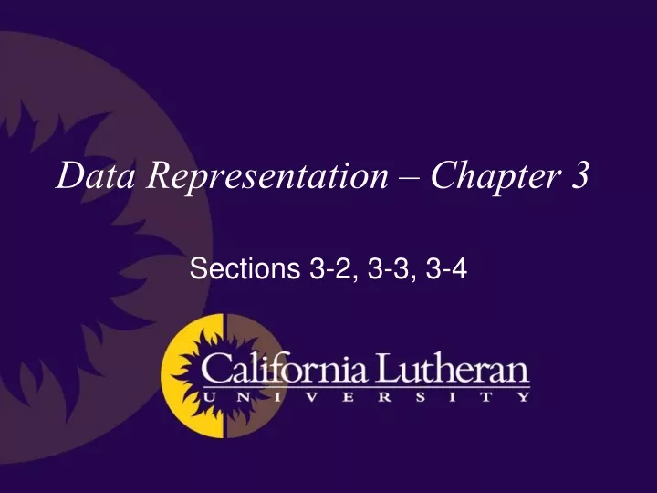 PPT - Data Representation – Chapter 3 PowerPoint Presentation, free ... PPT - Data Representation – Chapter 3 PowerPoint Presentation, free ...