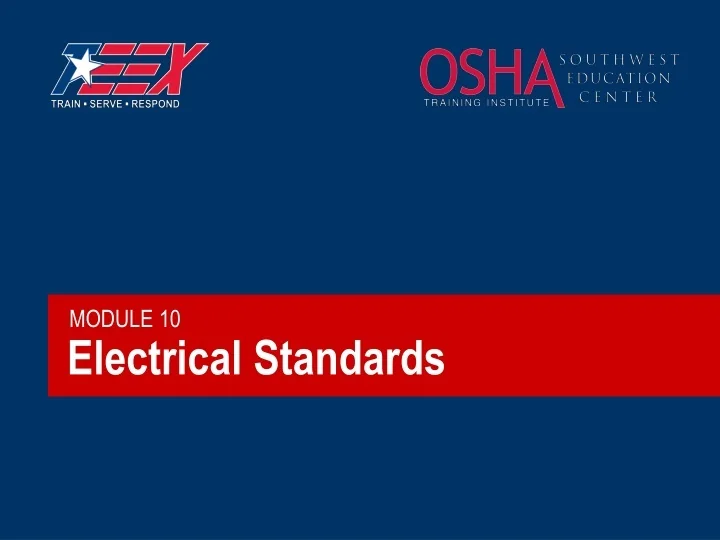 PPT - Electrical Standards PowerPoint Presentation, free download - ID ...