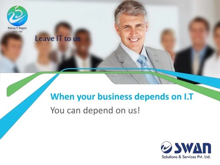 PPT - Leave IT to us PowerPoint Presentation, free download - ID:9324024