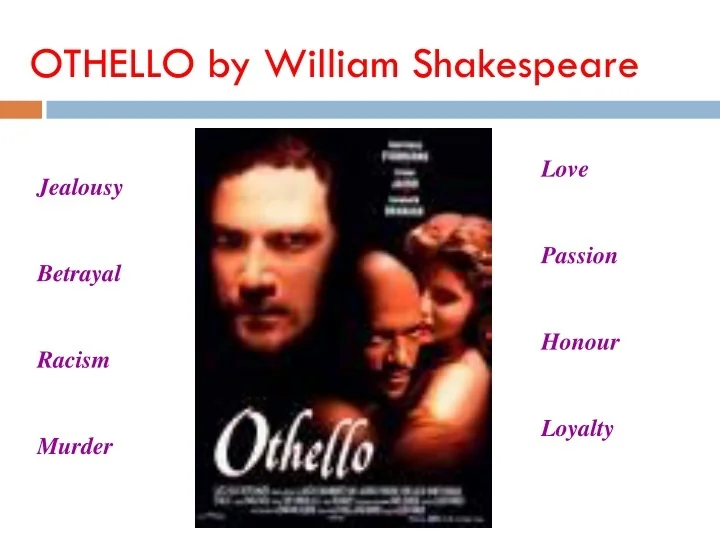 PPT - OTHELLO by William Shakespeare PowerPoint Presentation, free ...
