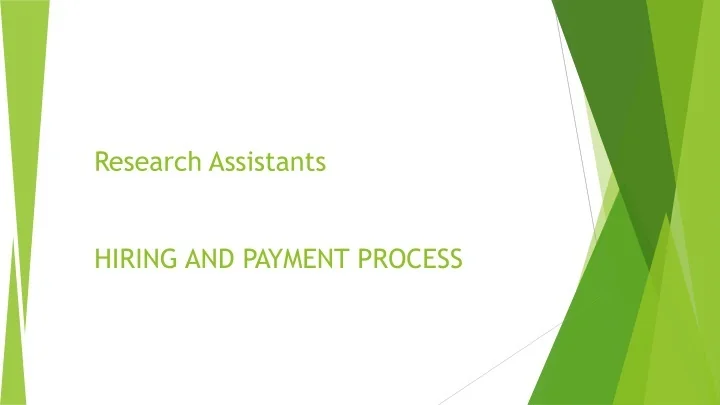 PPT - Research Assistants PowerPoint Presentation, free download - ID ...