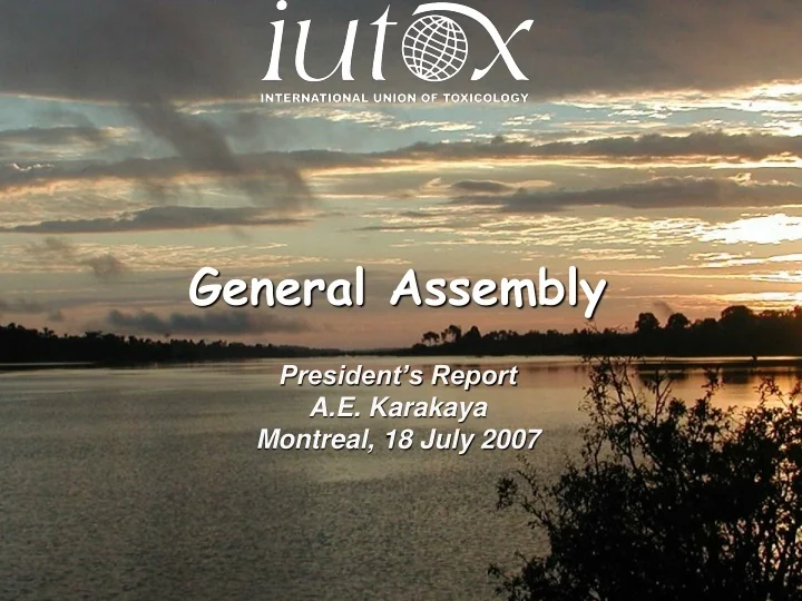 PPT - General Assembly PowerPoint Presentation, free download - ID:9332906