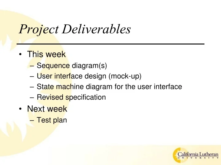 PPT - Project Deliverables PowerPoint Presentation, free download - ID ...