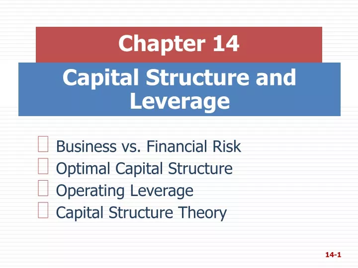 PPT - Capital Structure and Leverage PowerPoint Presentation, free ... PPT - Capital Structure and Leverage PowerPoint Presentation, free ...