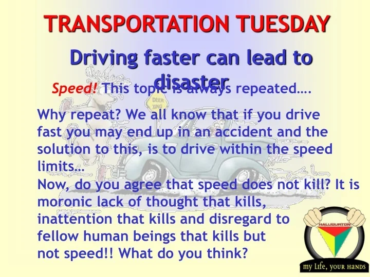 PPT - TRANSPORTATION TUESDAY PowerPoint Presentation, free download ...