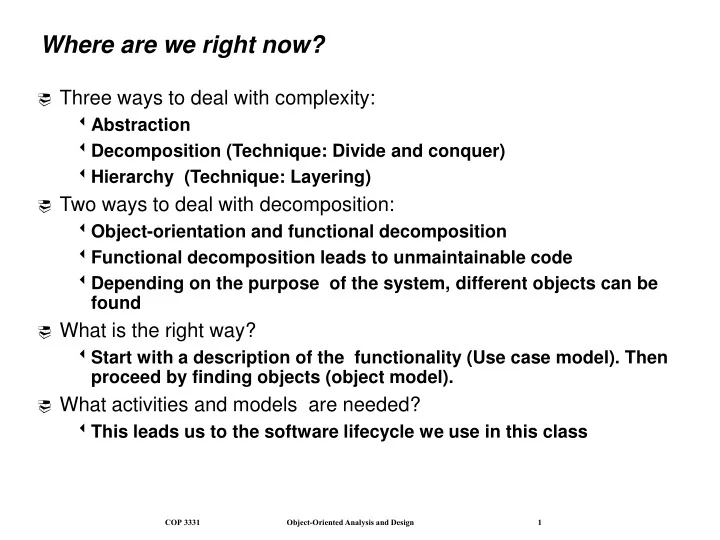 PPT - Where are we right now? PowerPoint Presentation, free download ...