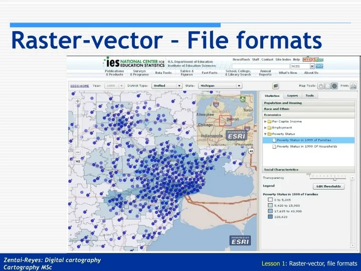 PPT - Raster-vector – File formats PowerPoint Presentation, free ...