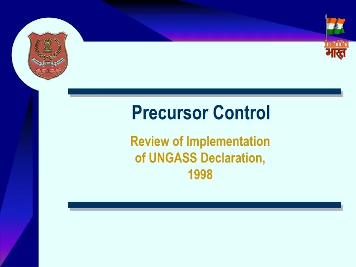 PPT - Precursor Control PowerPoint Presentation, free download - ID:9352607