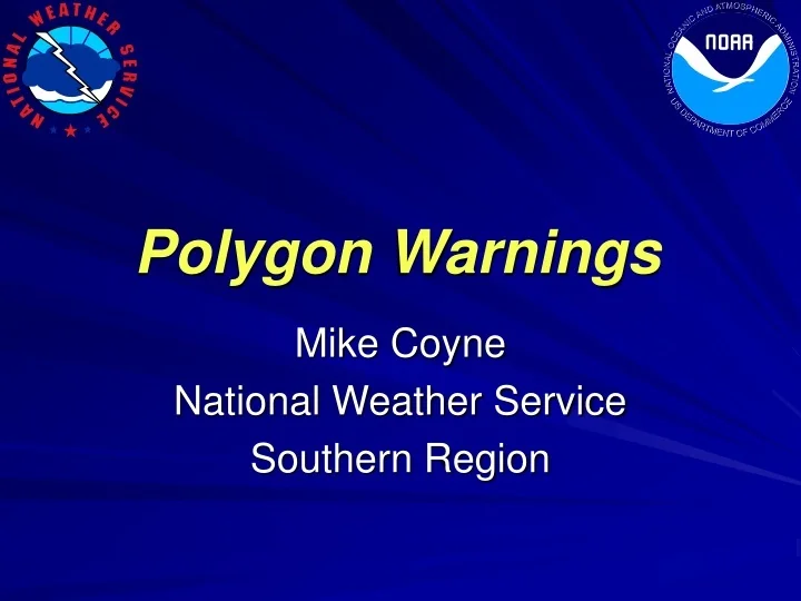 PPT - Polygon Warnings PowerPoint Presentation, free download - ID:9356324