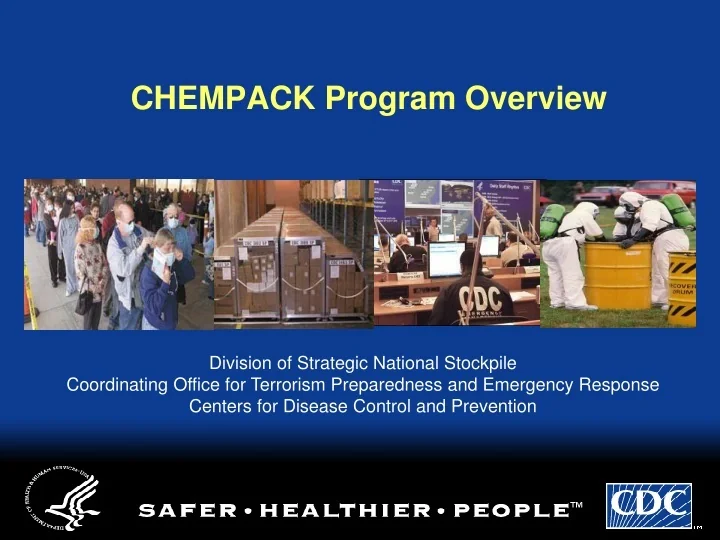 PPT - CHEMPACK Program Overview PowerPoint Presentation, free download ...