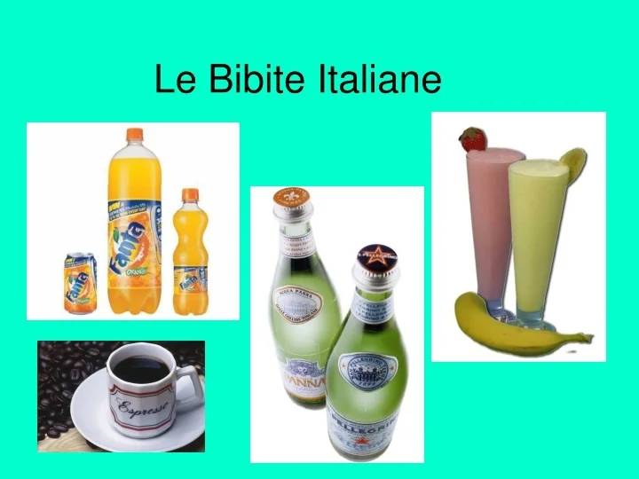 PPT - Le Bibite Italiane PowerPoint Presentation, free download - ID ...
