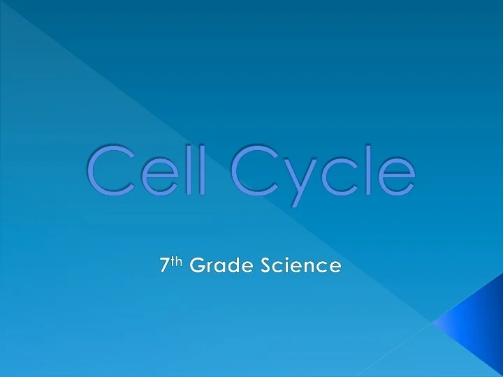 PPT - Cell Cycle PowerPoint Presentation, free download - ID:9366533