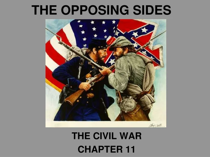 PPT - THE OPPOSING SIDES PowerPoint Presentation, free download - ID ...