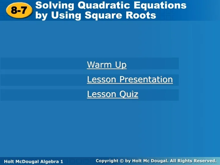 PPT - 8-7 PowerPoint Presentation, free download - ID:9371652