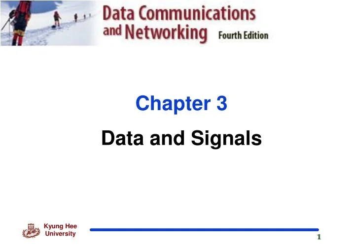 PPT - Chapter 3 Data and Signals PowerPoint Presentation, free download ...