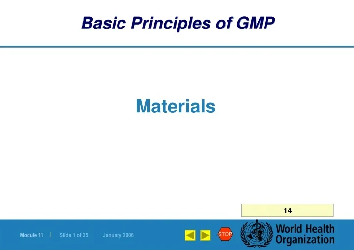 PPT - Basic Principles of GMP PowerPoint Presentation, free download ...