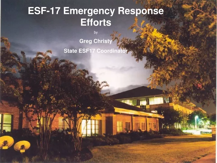 PPT - Florida State Emergency Operations Center PowerPoint Presentation ... PPT - Florida State Emergency Operations Center PowerPoint Presentation ...