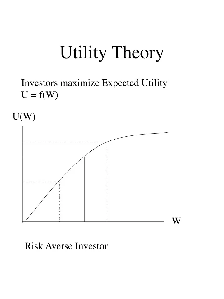 PPT - Utility Theory PowerPoint Presentation, free download - ID:9381161