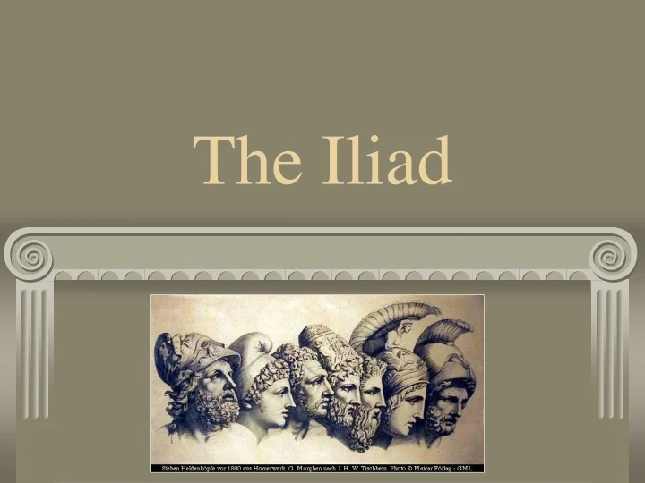 PPT - The Iliad PowerPoint Presentation, free download - ID:9386042