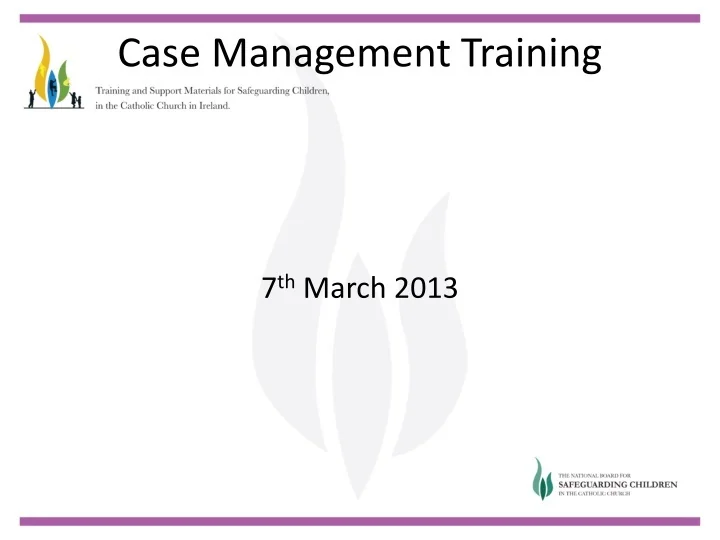 PPT - Case Management Training PowerPoint Presentation, free download ...