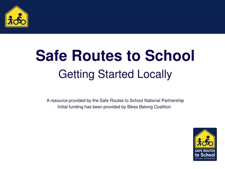 PPT - Safe Routes to School PowerPoint Presentation, free download - ID ...