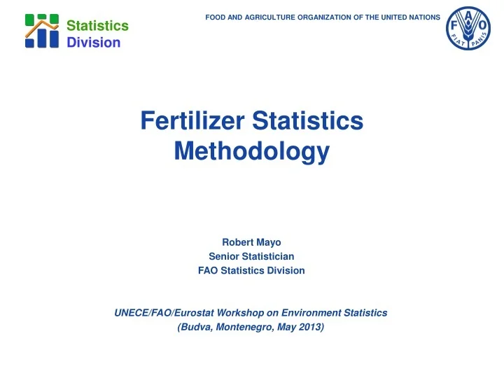 Ppt Fertilizer Statistics Methodology Powerpoint Presentation Free