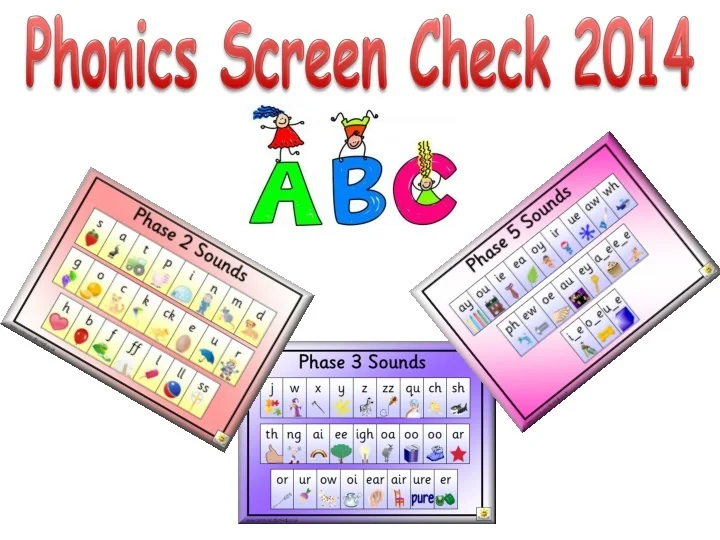 PPT - Phonics Screen Check 2014 PowerPoint Presentation, free download ...