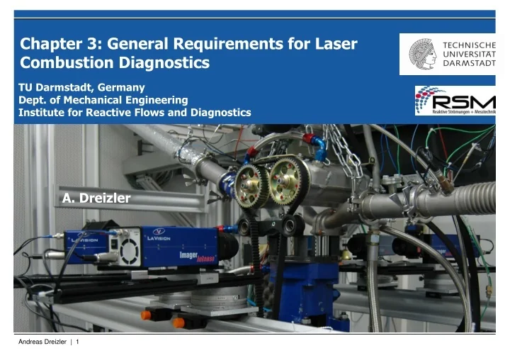 PPT - Chapter 3: General Requirements for Laser Combustion Diagnostics ...