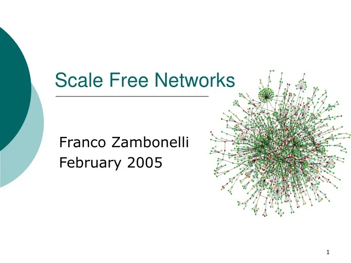 PPT - Scale Free Networks PowerPoint Presentation, free download - ID ...