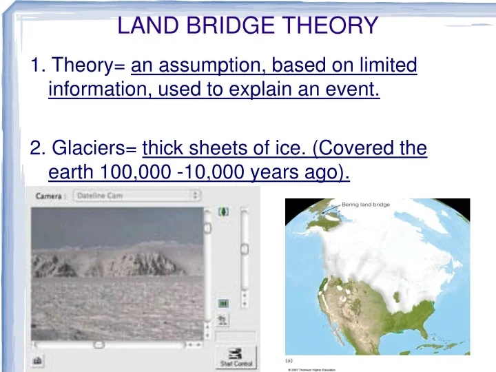 PPT - LAND BRIDGE THEORY PowerPoint Presentation, free download - ID ...