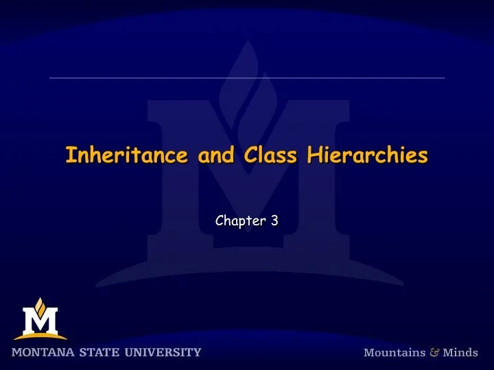 PPT - Inheritance and Class Hierarchies PowerPoint Presentation, free download - ID:9403688