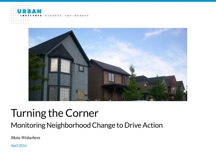 PPT - Turning the Corner PowerPoint Presentation, free download - ID ...