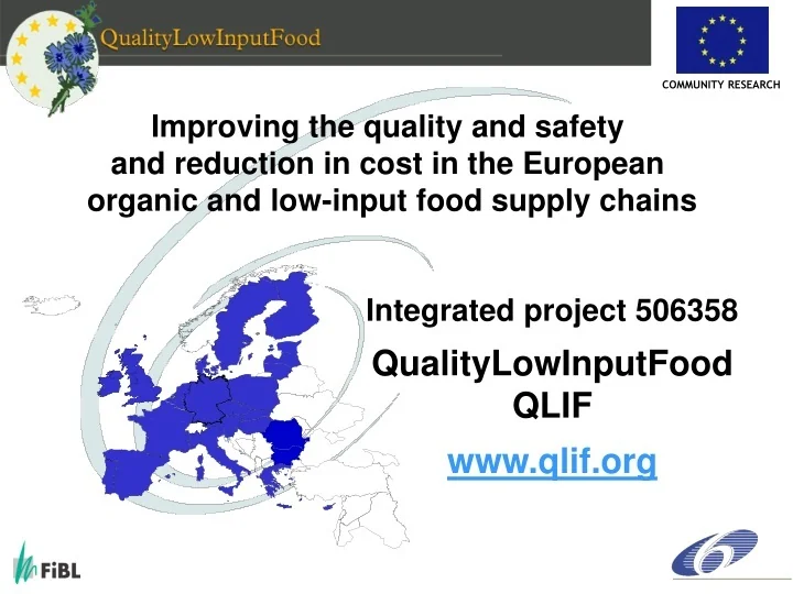 PPT - COMMUNITY RESEARCH PowerPoint Presentation, free download - ID ...