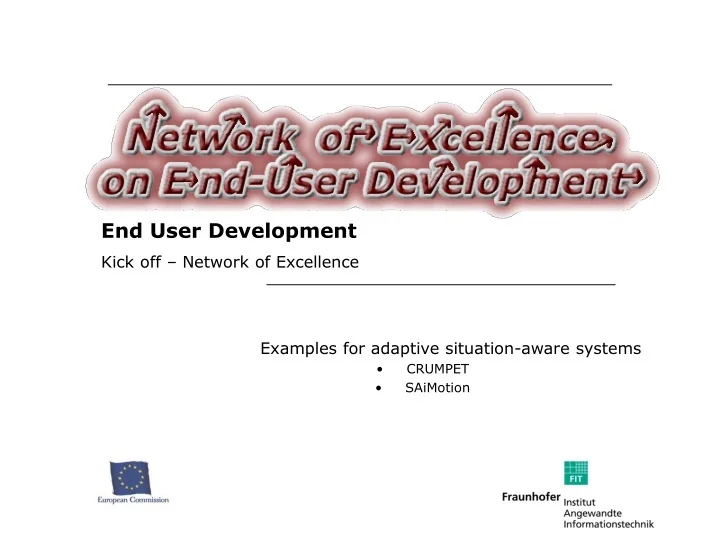 PPT - End User Development PowerPoint Presentation, free download - ID ...