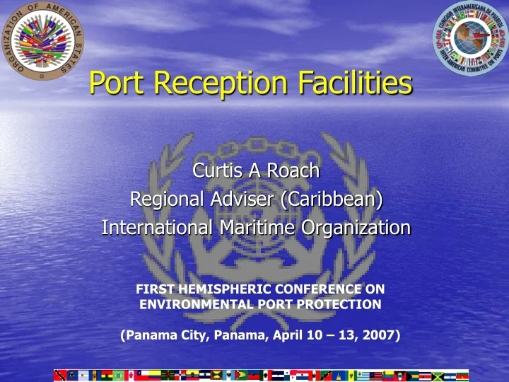 PPT - Port Reception Facilities PowerPoint Presentation, free download - ID:9409755
