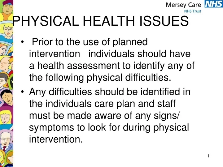 PPT - PHYSICAL HEALTH ISSUES PowerPoint Presentation, free download ...