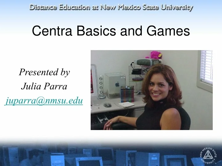 PPT - Centra Basics and Games PowerPoint Presentation, free download ...