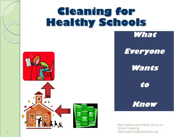 PPT - Cleaning for Healthy Schools PowerPoint Presentation, free ...