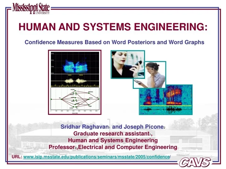 PPT - HUMAN AND SYSTEMS ENGINEERING: PowerPoint Presentation, free ...