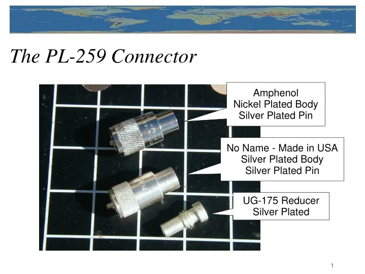 PPT - The PL-259 Connector PowerPoint Presentation, free download - ID ...