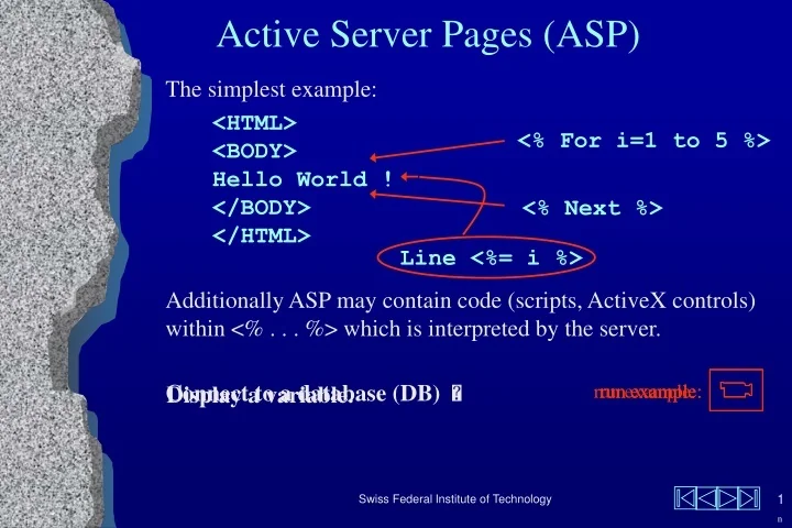 PPT - ASP: Simplest Example PowerPoint Presentation, free download - ID ...