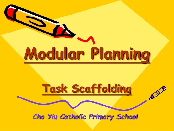 PPT - Modular Planning Task Scaffolding PowerPoint Presentation, free ...