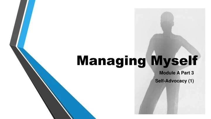 PPT - Managing Myself PowerPoint Presentation, free download - ID:9423768