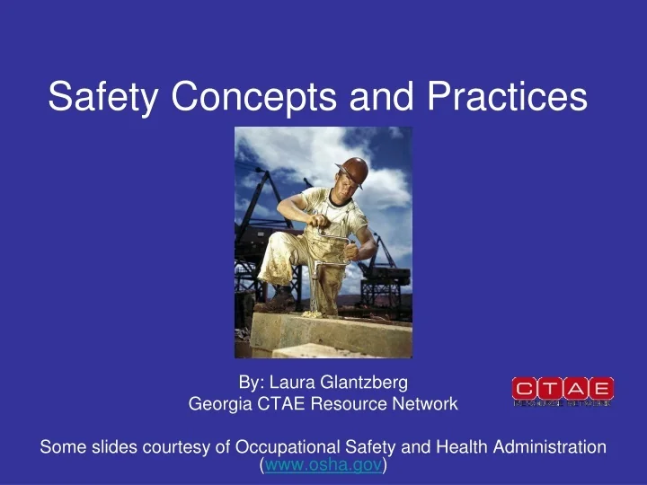 PPT - Safety Concepts and Practices PowerPoint Presentation, free ...