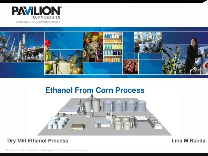 PPT - Ethanol From Corn Process PowerPoint Presentation, free download ...