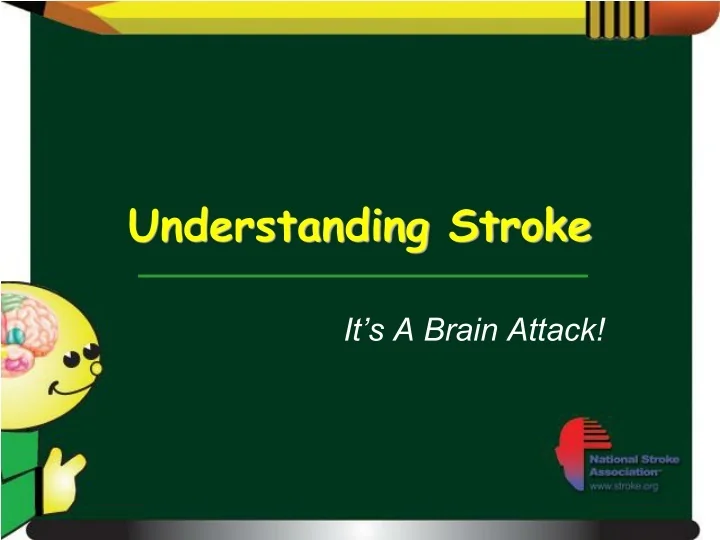 PPT - Understanding Stroke PowerPoint Presentation, free download - ID ...
